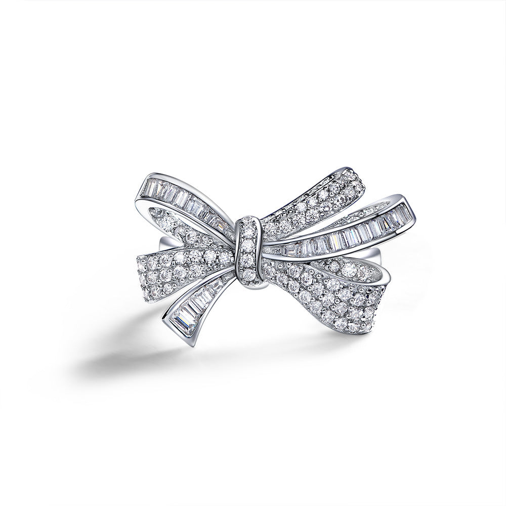 Diamond Bow Ring | HER'S Jewelry – HERS